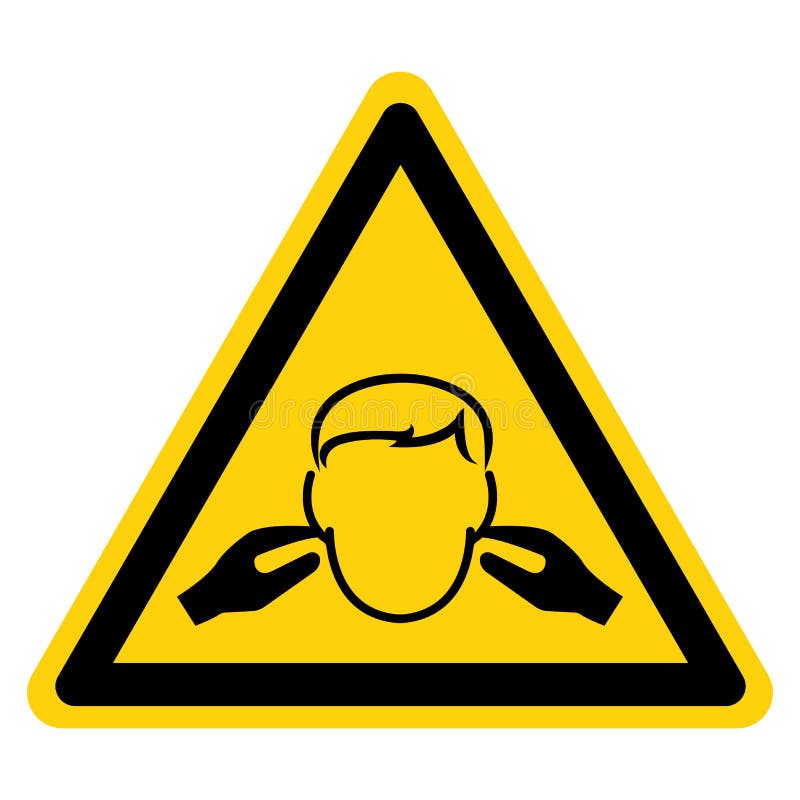 Danger Noise Symbol, Vector Illustration, Isolate on White Background ...