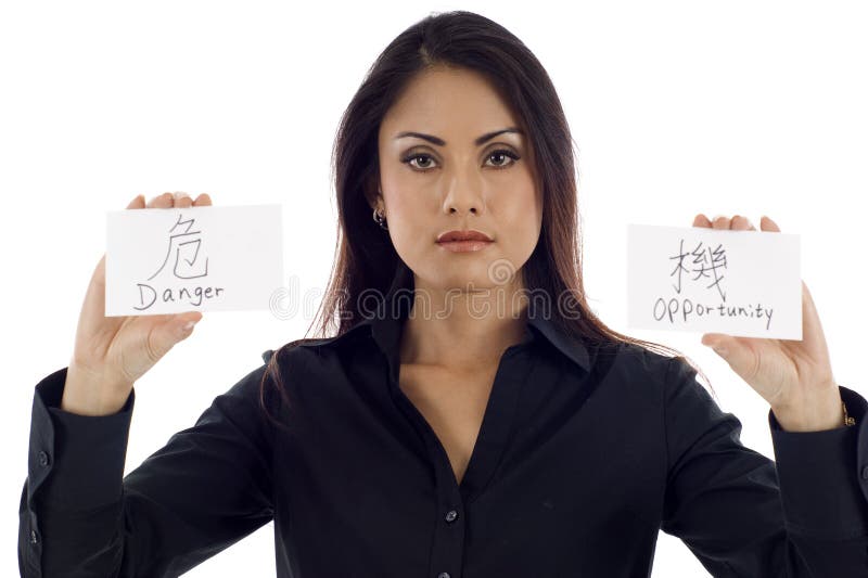 Chinese Characters Danger Opportunity Stock Photos - Free & Royalty ...