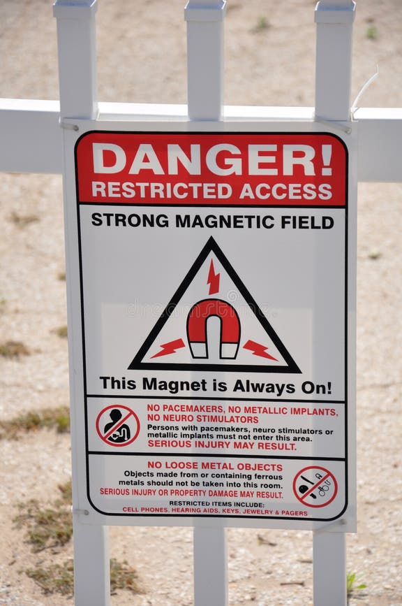 Danger Restricted Access stock photo. Image of outdoors - 21505700