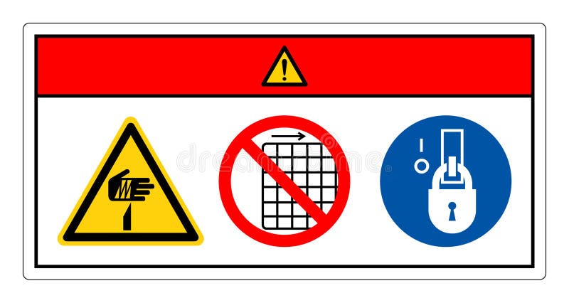 Danger Sharp Point Symbol Sign, Vector Illustration, Isolate on White ...