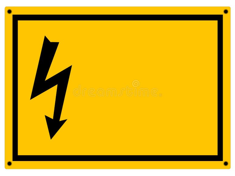 Danger High Voltage Warning Sign Stock Illustrations – 10,226 Danger ...