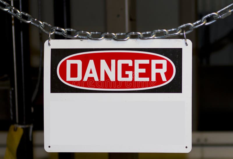 Danger Sign stock image. Image of risk, mark, exclamation - 24402179