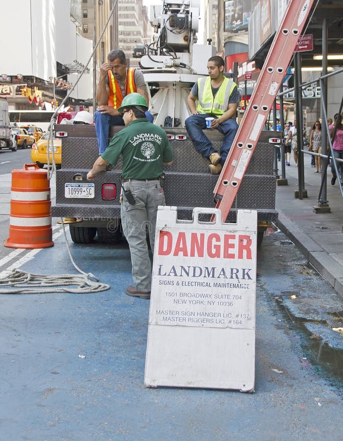 Danger Sign editorial stock photo. Image of public, warning - 26600598