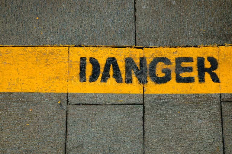 Danger sign stock photo. Image of danger, information - 8821994