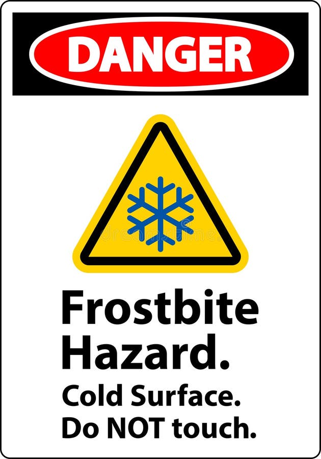 Frostbite Hazard Stock Illustrations – 78 Frostbite Hazard Stock ...