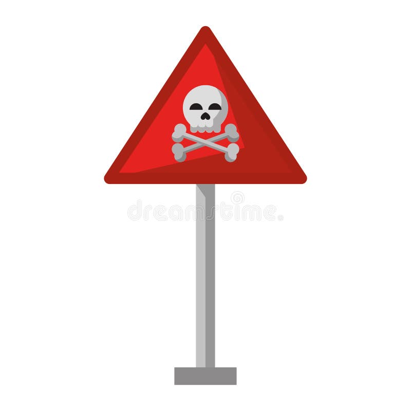Danger sign icon stock vector. Illustration of beware - 146251813