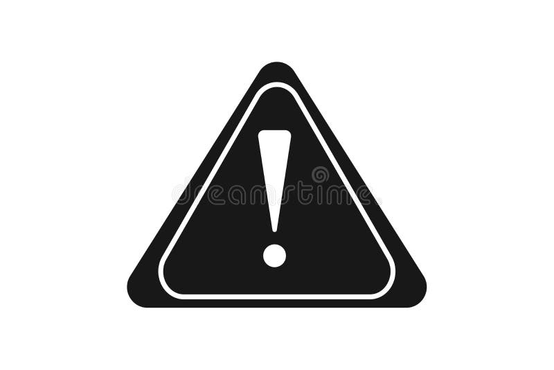 Danger sign stock photo. Image of cartoon, line, circle - 254531602