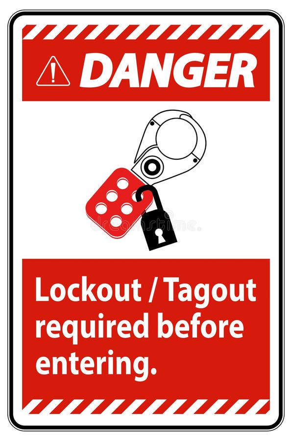 Lockout Tagout Stock Illustrations – 90 Lockout Tagout Stock ...