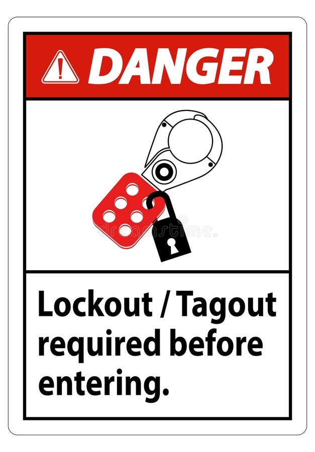 Lockout Tagout Stock Illustrations – 91 Lockout Tagout Stock ...