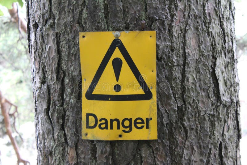 Danger sign stock photo. Image of caution, hazard, exclamation - 58080076