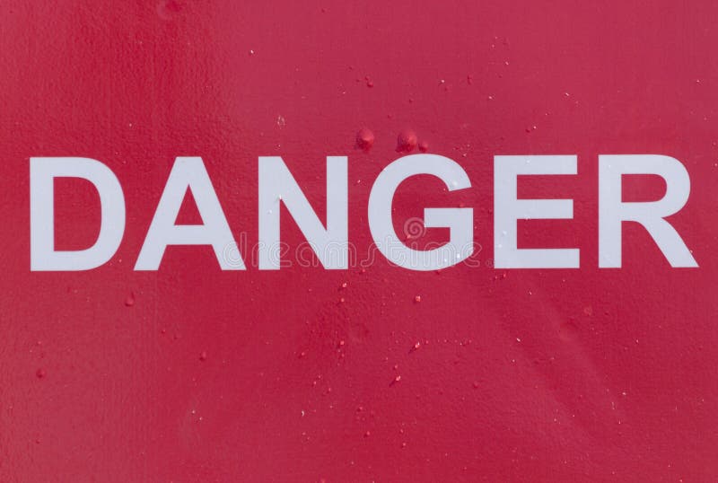 Danger keep out sign stock image. Image of sign, design - 63441979