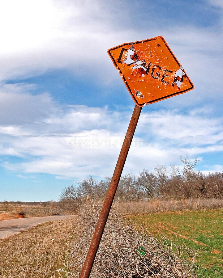 Danger sign stock image. Image of unauthorized, high - 15091237