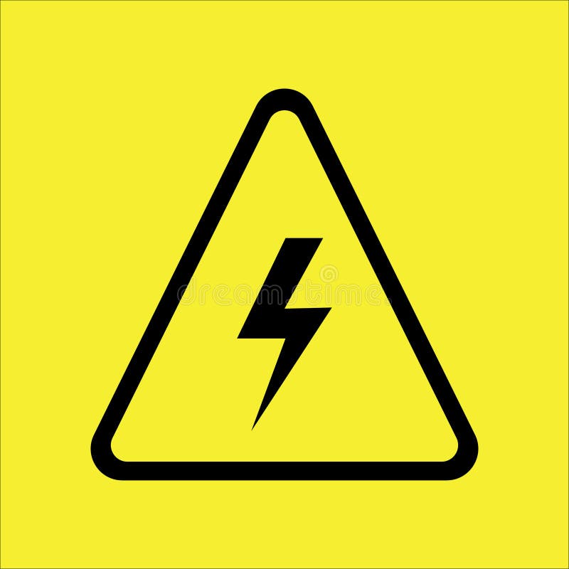 Danger Sign Symbol Icon Logo Vector Design Stock Vector - Illustration ...