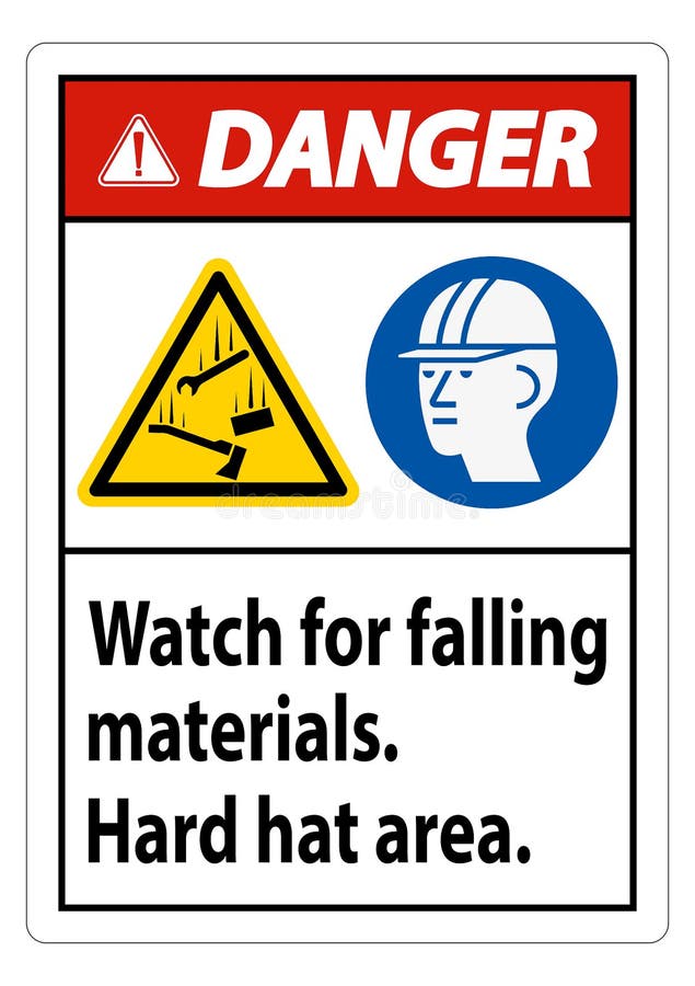 Danger Sign Safety Glasses, Hearing Protection, and Safety Shoes ...