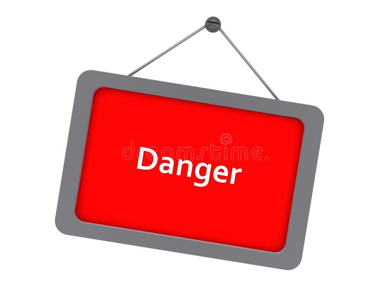 Threatening Signs Stock Illustrations – 66 Threatening Signs Stock ...