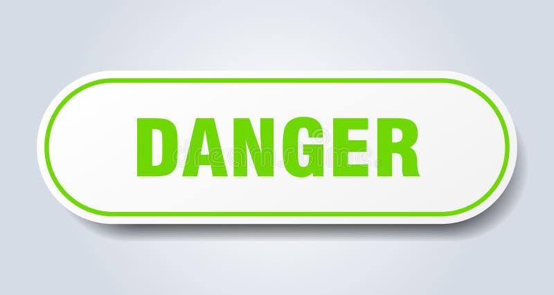 Danger Sticker Icons, Symbols Stock Vector - Illustration of risk ...
