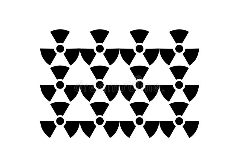 Danger Symbol Propeller Risk Caution Warning Sign Stock Vector ...