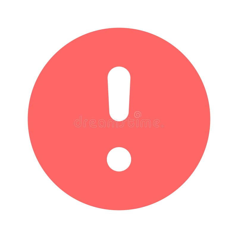Danger Warning Icon Designed in Modern Style, Alert Icon Stock Vector ...