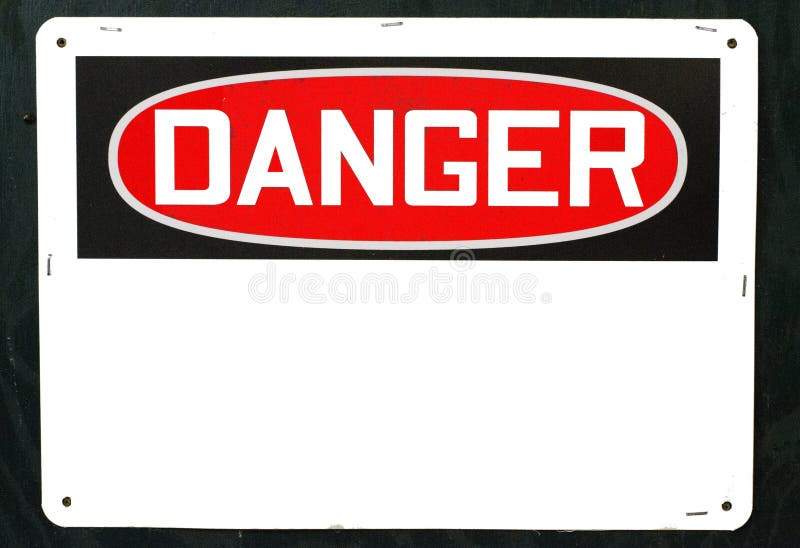 Generic danger symbol stock vector. Illustration of isolated - 179823270