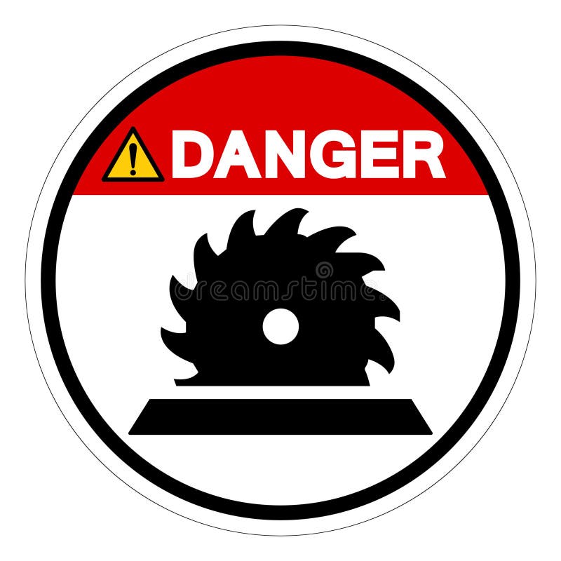 Danger Workers Area Symbol Sign, Vector Illustration, Isolate on White ...