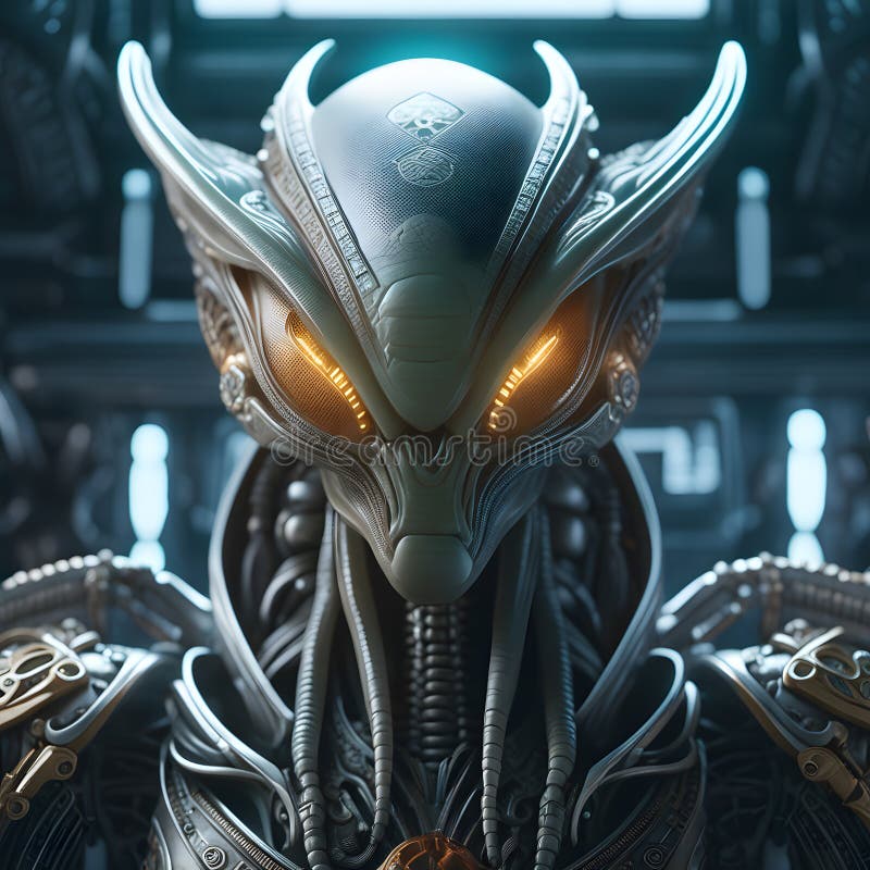 Dangerous Aliens, AI-Generatet Stock Illustration - Illustration of ...