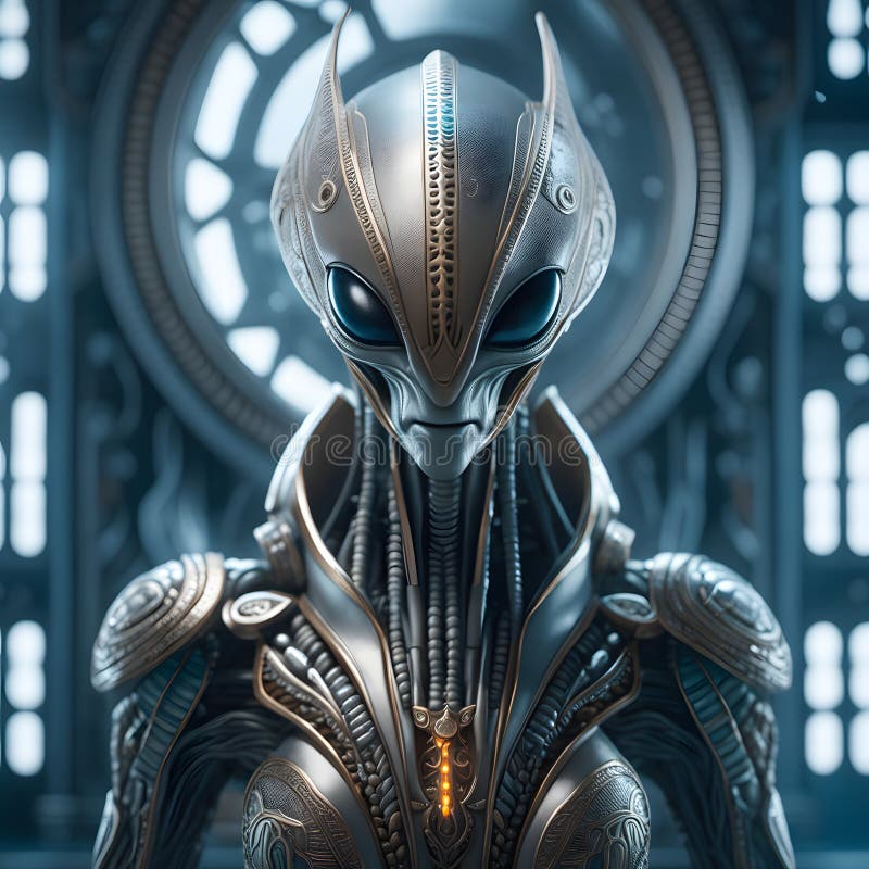 Dangerous Aliens, AI-Generatet Stock Illustration - Illustration of ...