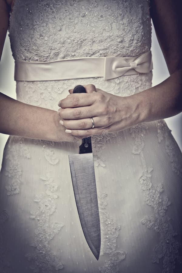 Dangerous bride stock photo. Image of vintage, sharp - 27779448