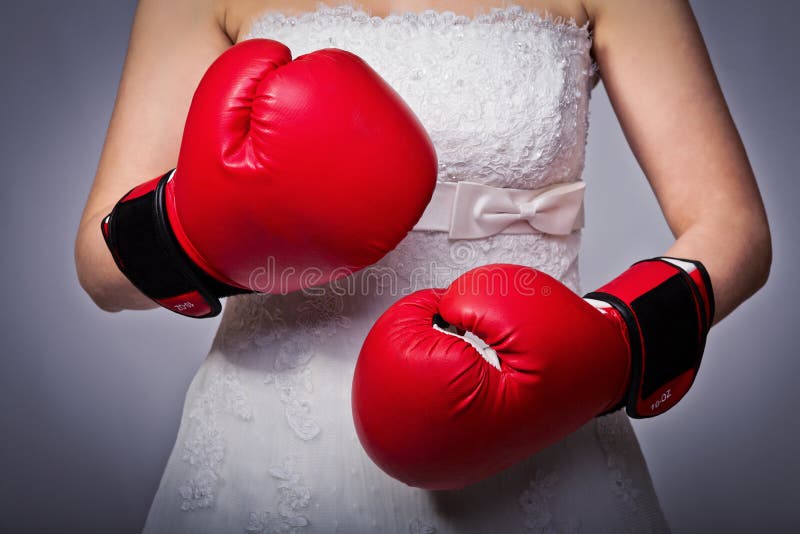 Dangerous bride stock image. Image of boxe, danger, bride - 27779379