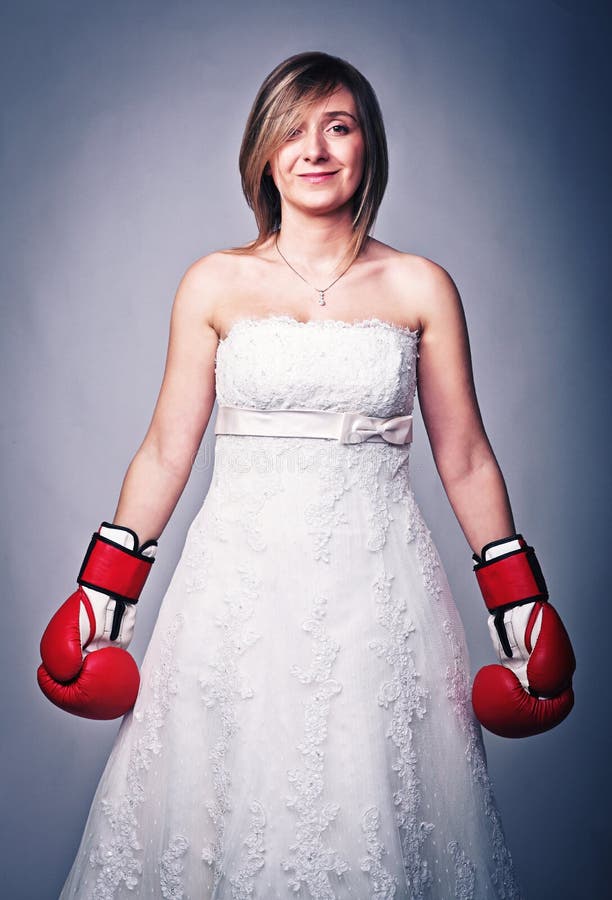 Dangerous bride stock image. Image of boxe, danger, bride - 27779379