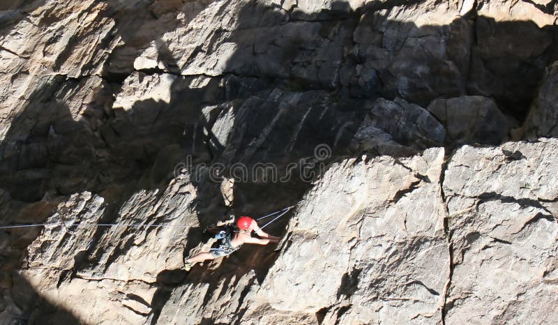 Dangerous Climb stock photo. Image of difficult, adult - 2370712