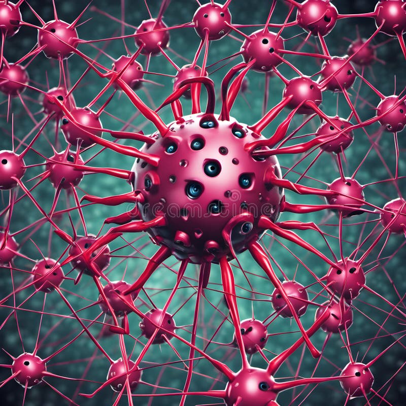 Dangerous Colorful Pathogens Stock Illustrations – 62 Dangerous ...