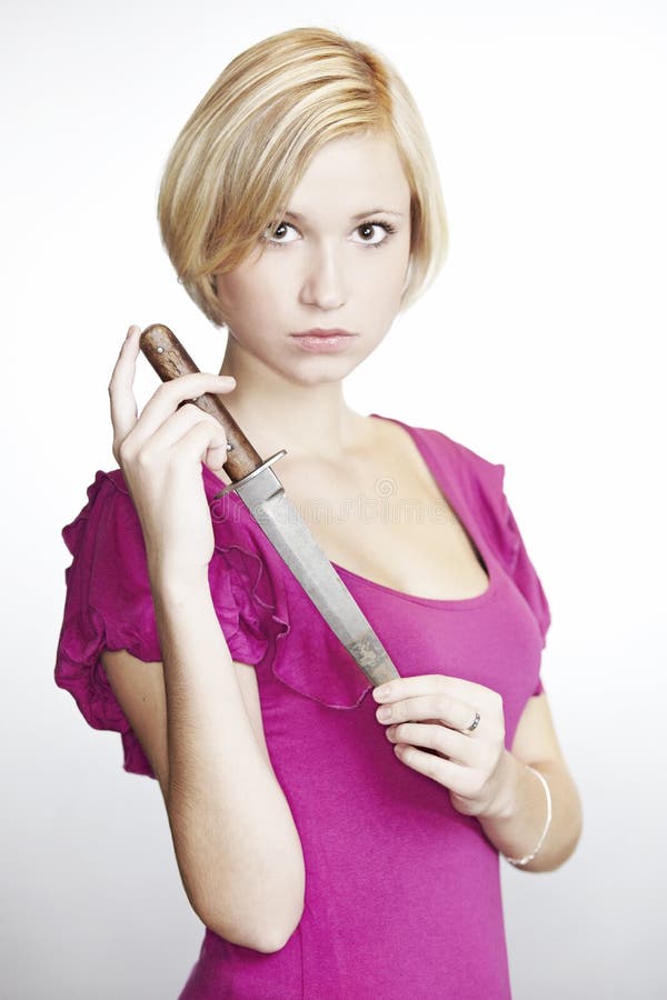 Dangerous dagger stock photo. Image of dagger, people - 41816112