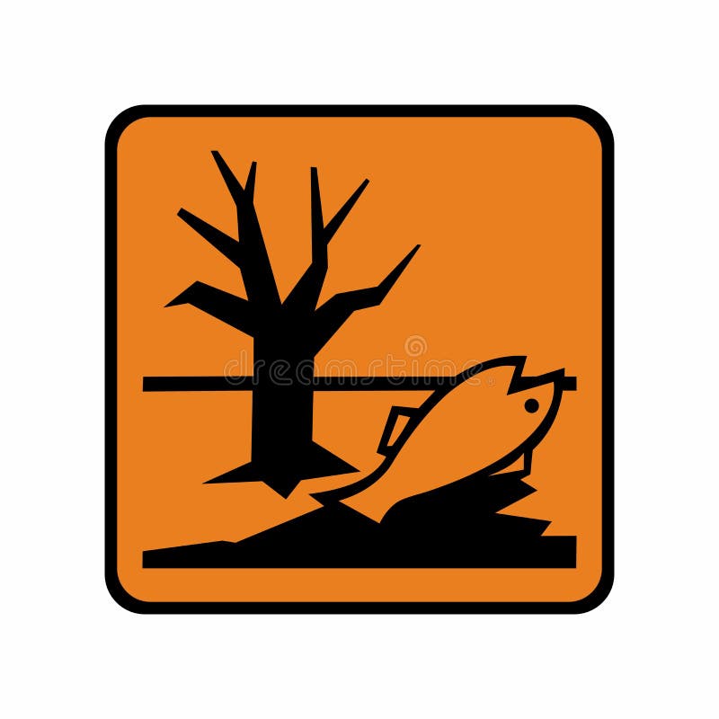 Dangerous For Environment Sign