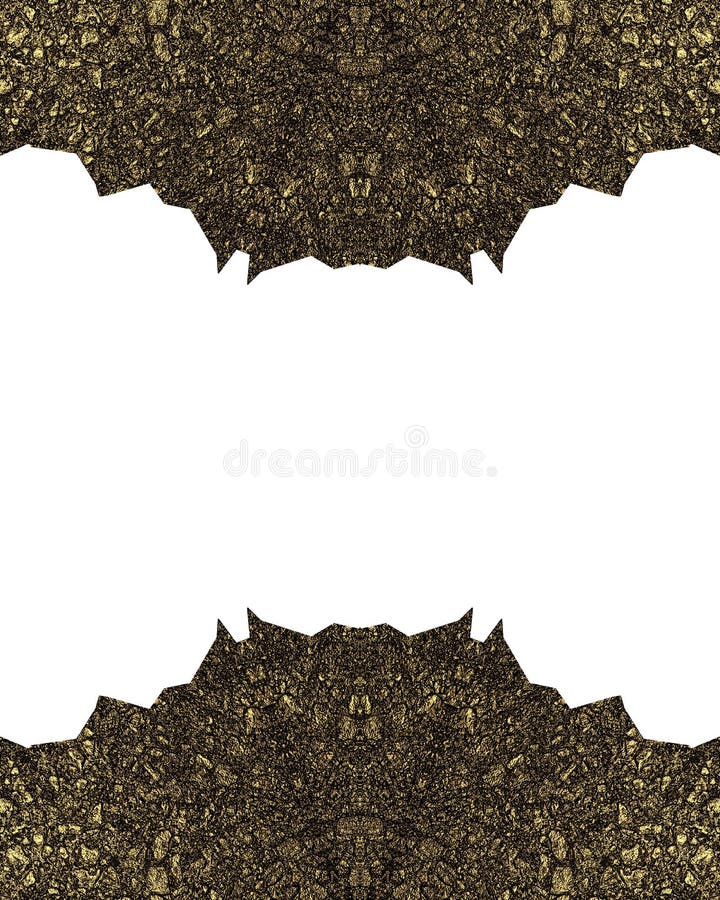 Dangerous Frame with Sharp Edges. Template for Design Stock ...