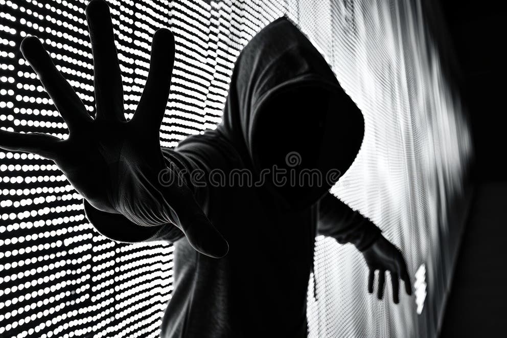 Dangerous Hacker Stealing Data Concept. Generative AI Stock Image - Image of hacking, generated ...