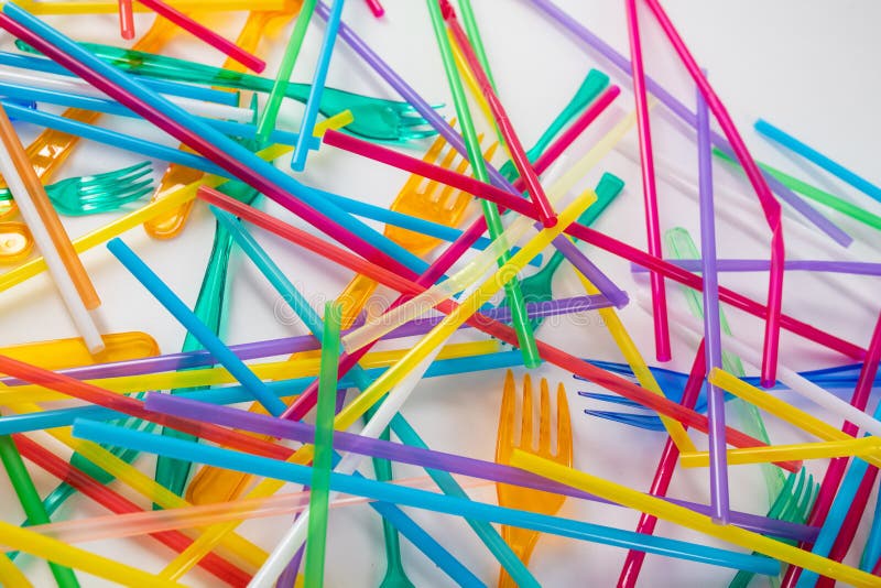 Kit of Straws Being Broken and Placed on the Floor Stock Image - Image ...