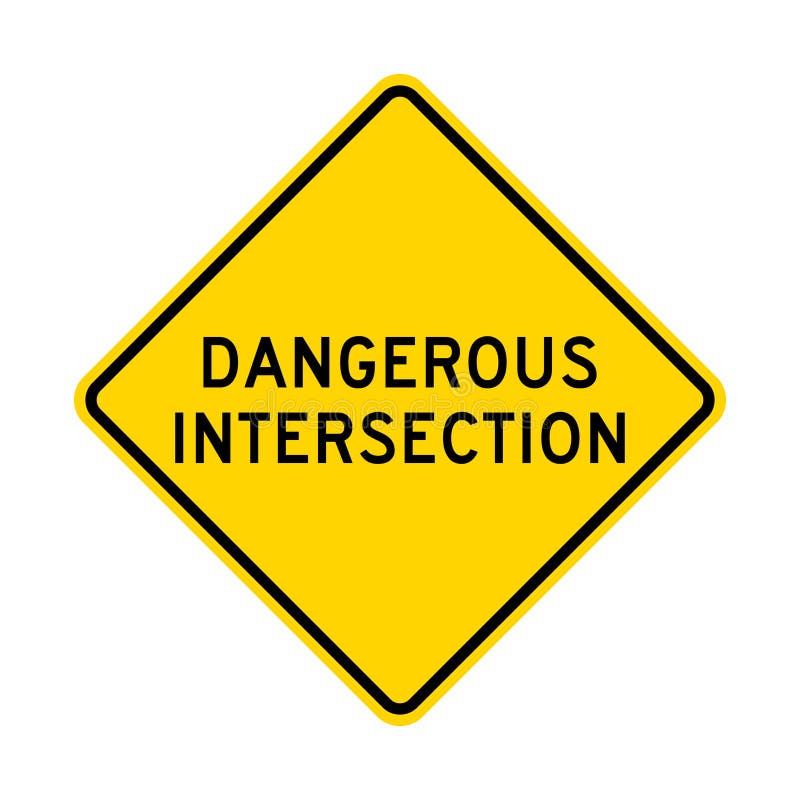 Dangerous Intersection Stock Illustrations – 515 Dangerous Intersection ...