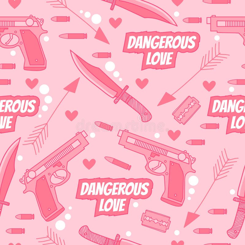 Pink Seamless Pattern Guns Hearts Stock Illustrations – 6 Pink Seamless ... Pink Seamless Pattern Guns Hearts Stock Illustrations – 6 Pink Seamless ...