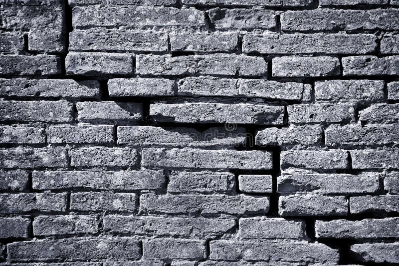 Dangerous Old Exposed Brick Wall with Deep Crack Due To Structural ...