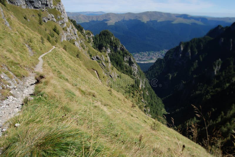 Dangerous path stock photo. Image of high, hill, falling - 51016036