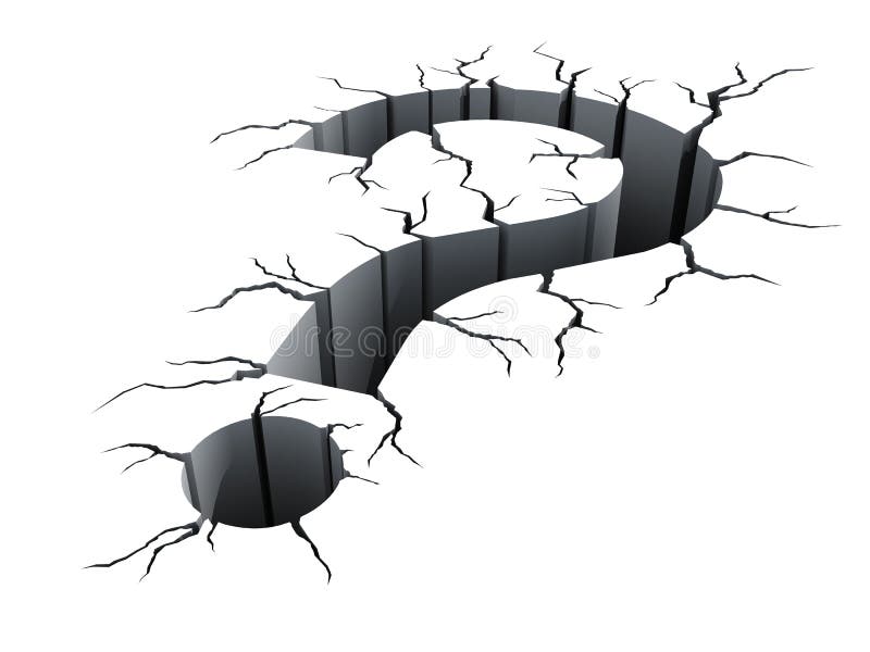 Crack stock illustration. Illustration of line, safety - 10288259