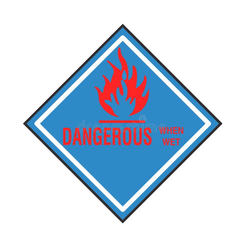 Dangerous sign stock illustration. Illustration of laboratory - 252555094