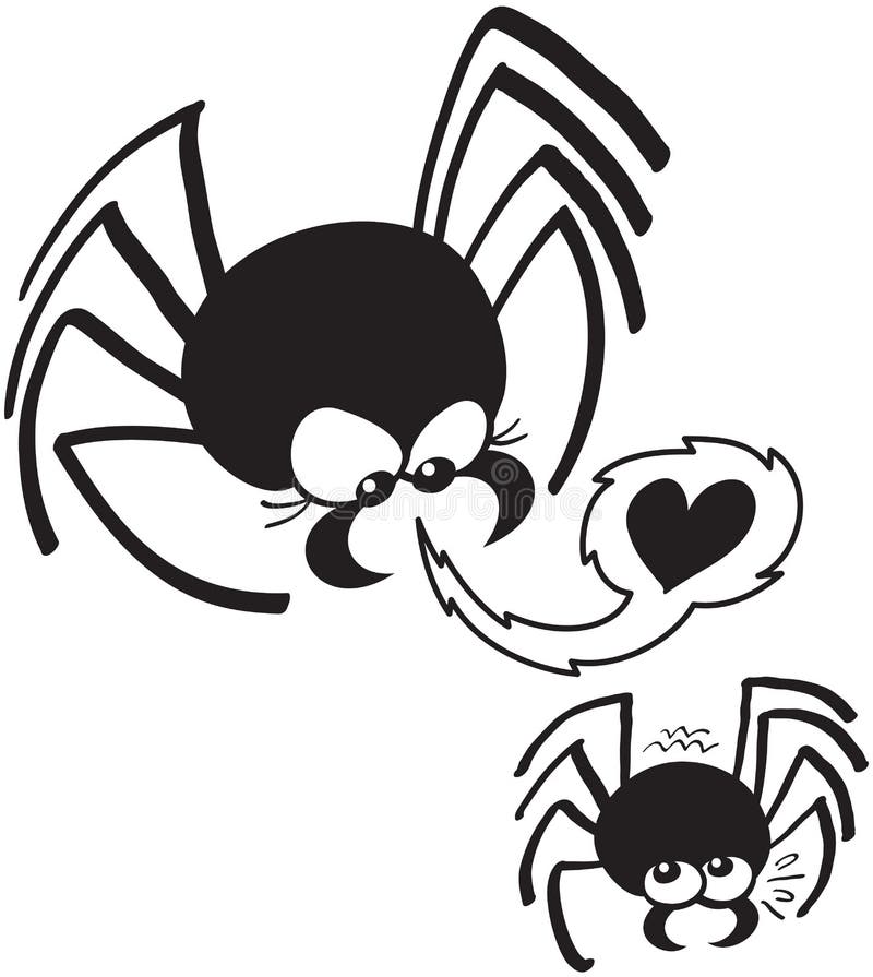 Male Spider Stock Illustrations – 456 Male Spider Stock Illustrations ...