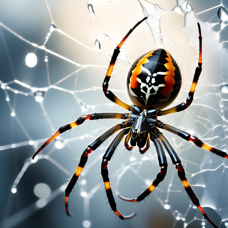 Dangerous Spider, Ai-generatet Stock Illustration - Illustration of ...