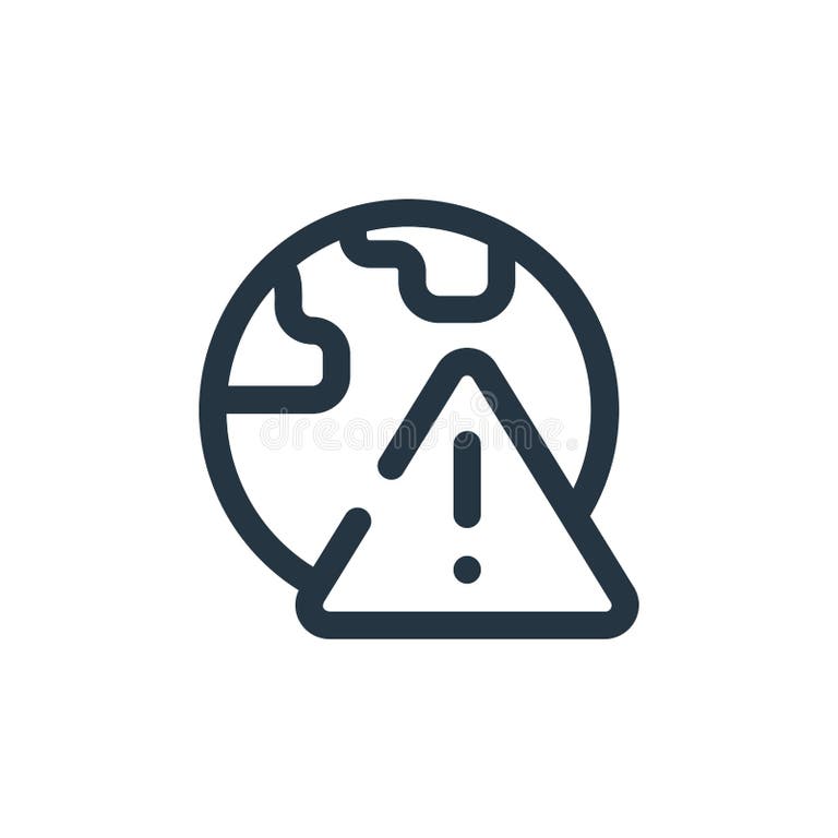 Dangerous Vector Icon. Dangerous Editable Stroke. Dangerous Linear ...