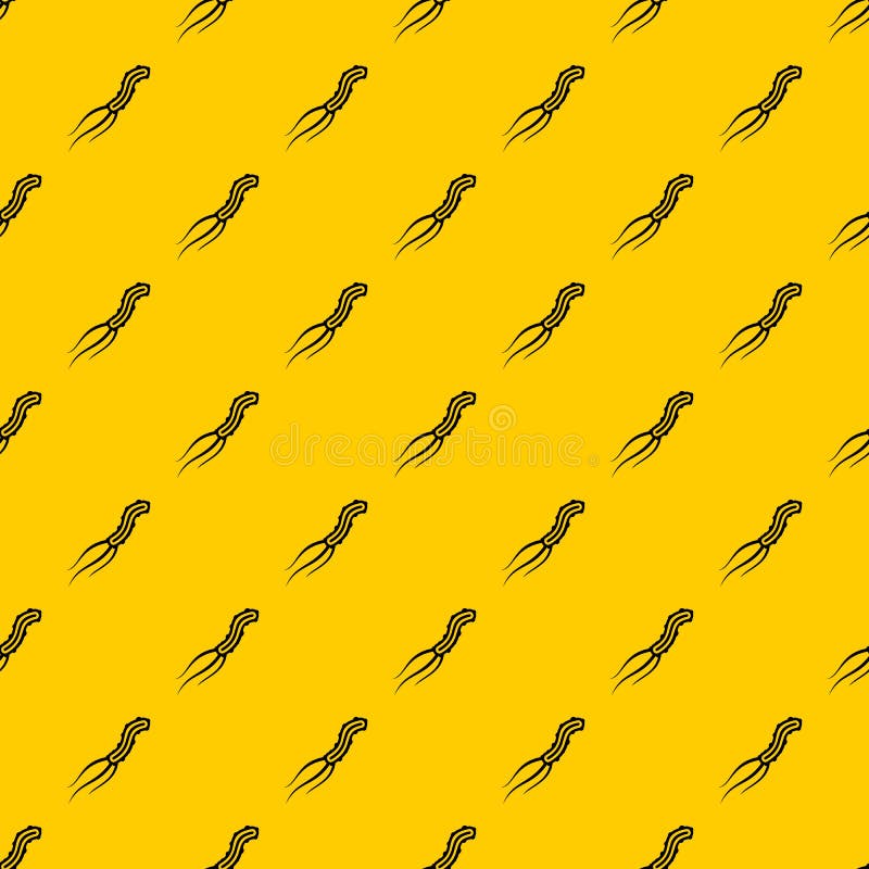 Dangerous Virus Pattern Vector Stock Vector - Illustration of micro ...