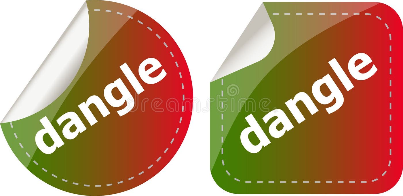 Dangle Word Stock Illustrations – 19 Dangle Word Stock Illustrations ...