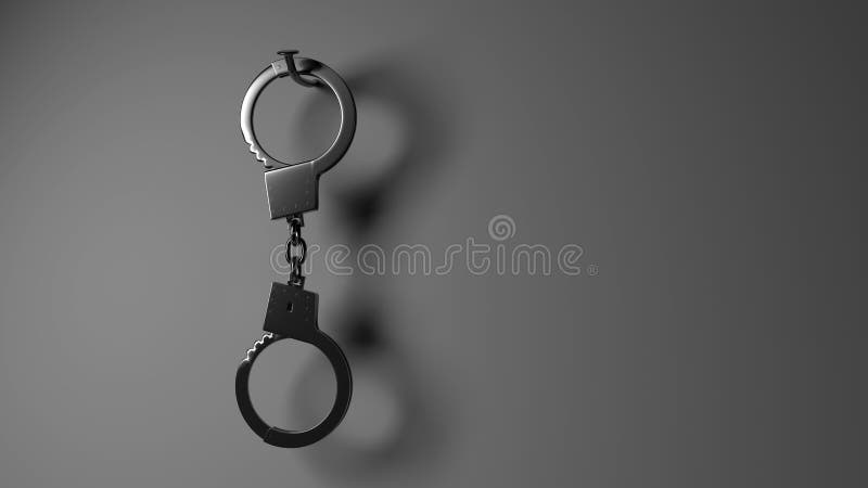 Dangling Handcuffs Stock Illustrations – 6 Dangling Handcuffs Stock ...