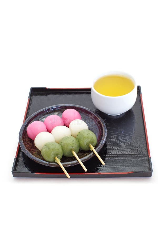 Dango Japanese Dumpling and Sweet Stock Photo - Image of asian ...