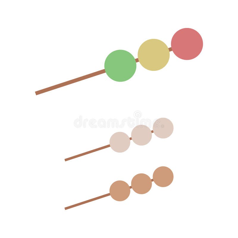 Dango, vector stock vector. Illustration of healthy - 262291492